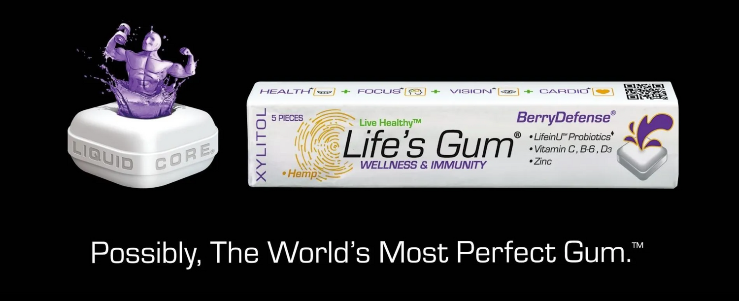 Life's Gum® Wellness & Immunity – Liquid Core Store